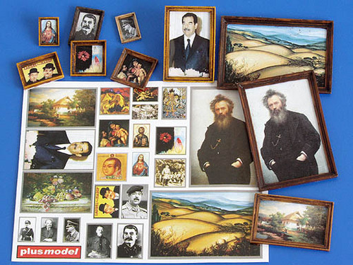 Plus Model 166 Paintings - Framed Reproductions