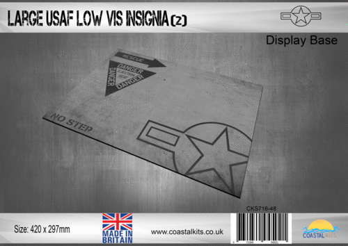 Coastal kits S716-48 Large USAF Low Vis(2) 420 x 297mm