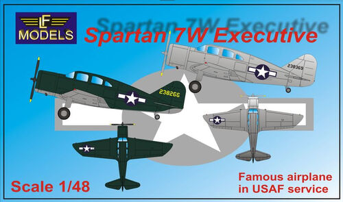 LF Models LF4816 Spartan 7W Executive - Famous Airplane In USAF Service