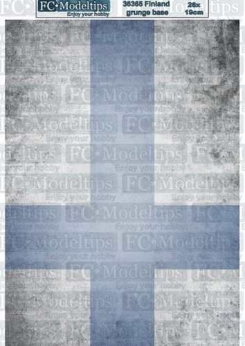 FC ModelTrend 36365 Finland grunge self adhesive base Base autoadhesive grunge Finlandia 19x26cm