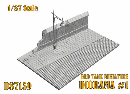 RED TANK MINIATURE 87159 Diorama No. 1