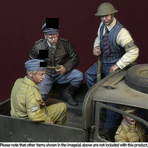 D-DAY miniature studio 35146 "Under guard" Battle of Britain 1940 3 figures set