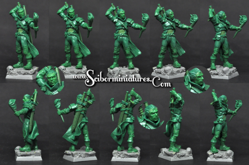 Scibor Monstrous Miniatures 28FM0480 Monsters Slayer #2