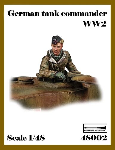 Ardennes Miniature 48002 German Tank Commander WW2