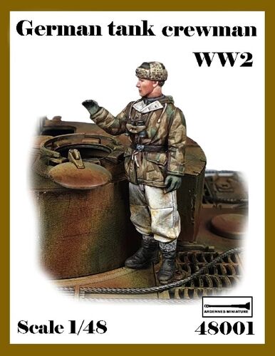 Ardennes Miniature 48001 German Tank Crewman WW2 No.1