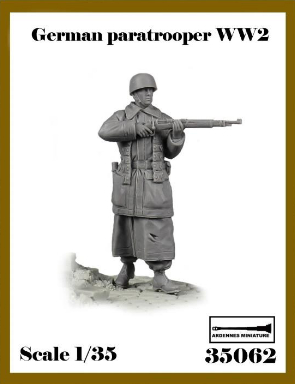 Ardennes Miniature 35062 German Paratrooper WW2 - Vol. 2