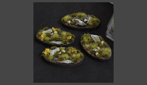 GamersGrass GGB-HLO60 Highland Bases Oval 60mm (x4)