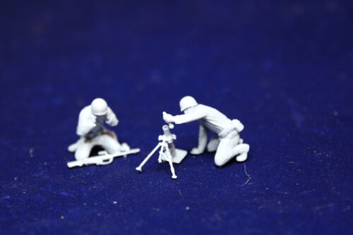 Peddinghaus-Decals 48196 US WWII Mortar Crew (2 figures and mortar)