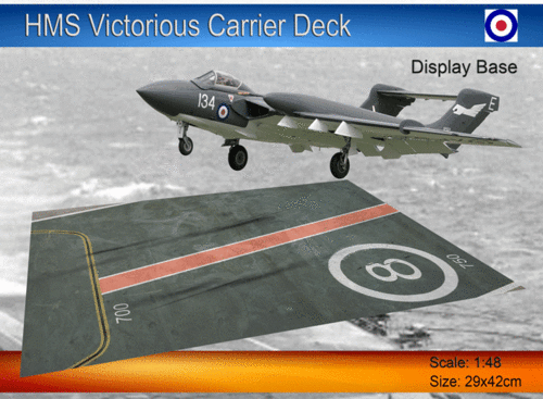Coastal kits S350-48 1:48 HMS Victorious Deck 420 x 297mm