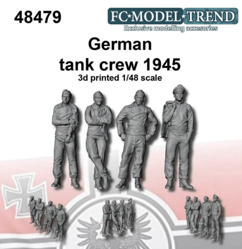 FC ModelTrend 48479 German tank crew 1945