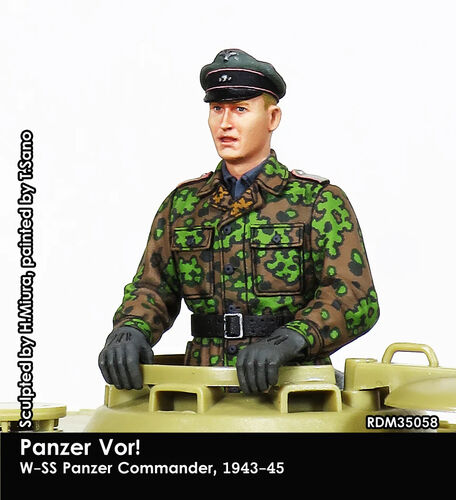 Rado Miniatures 35058 Panzer Vor! - W-SS Panzer Commander, 1943-45