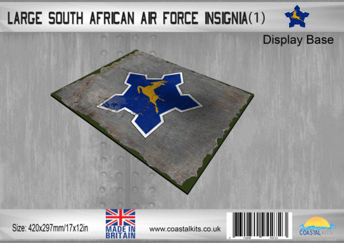 Coastal kits S648-48 Large SAAF Insignia 1 420 x 297mm