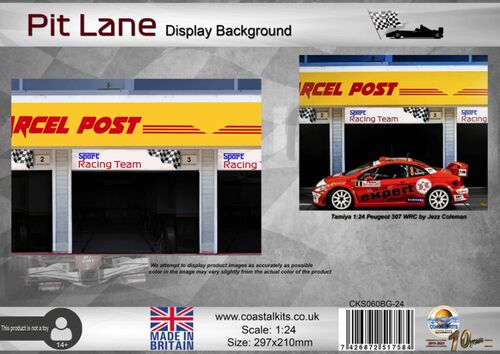 Coastal kits S060BG-24 Pit Lane Background