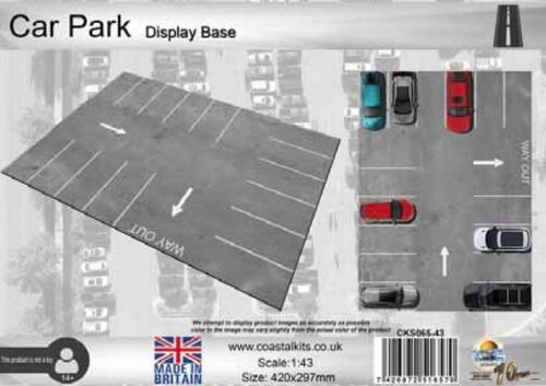 Coastal kits S065-43 Scale Car Park