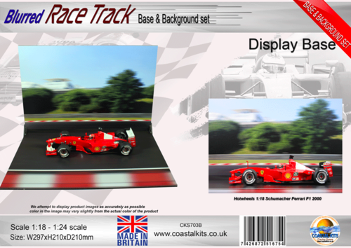 Coastal kits S703B Blurred Race Track Base & Background