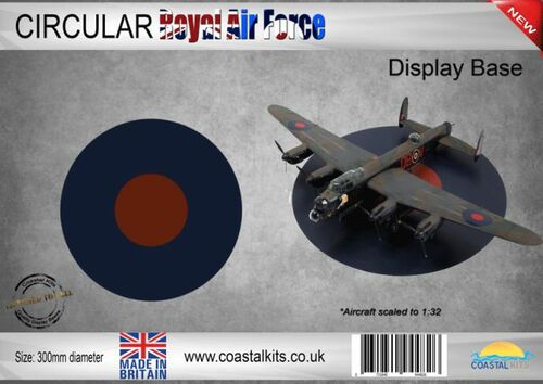 Coastal kits C30003 Circular Display Base Royal Air Force 300mm