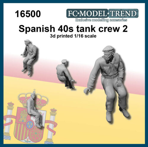 FC ModelTrend 16500 Spanish 40s Tank Crew 2