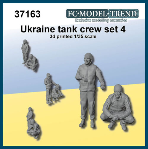 FC ModelTrend 37163 Ukraine Tank Crew Set 4
