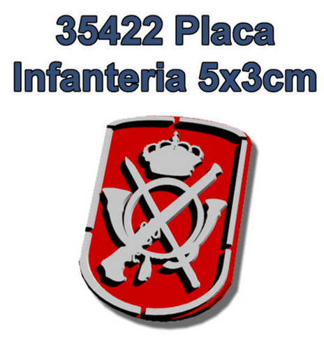DISCONTINUED FC ModelTrend 35422-OLD Infantry Plaque