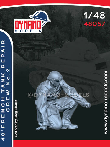 Dynamo-Models 48057 40’ French Tank Repair Crew No.2