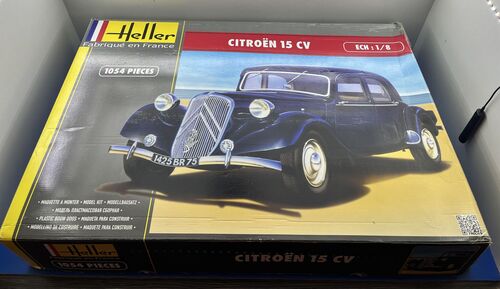 Heller 80799-REKLAMACJA Citroën 15 Six Traction Avant-USZKODZONY/DAMAGED