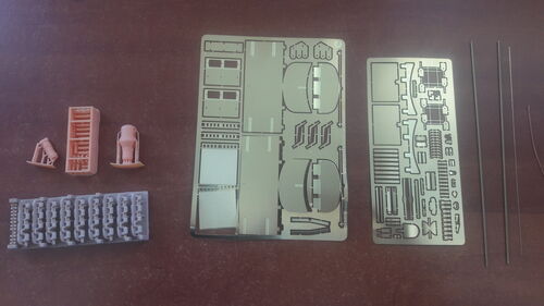 Rye Field Model RM-2016-REKLAMACJA Upgrade Solution Series for Tiger I 100# initial production niekompletny/incomplete