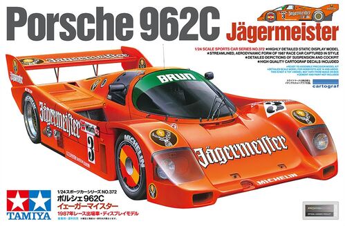 Tamiya 24372 Porsche 962C Jagermeister