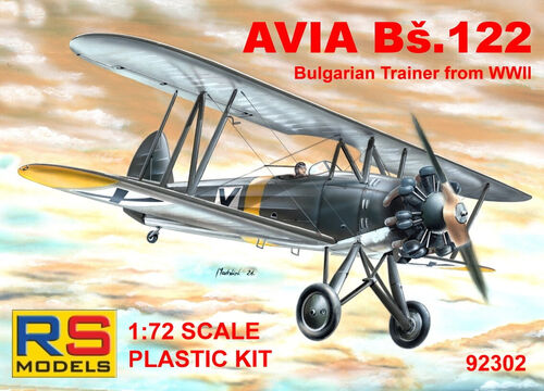 RS Models 92302 Avia Bš.122 Bulgarian Trainer From WWII