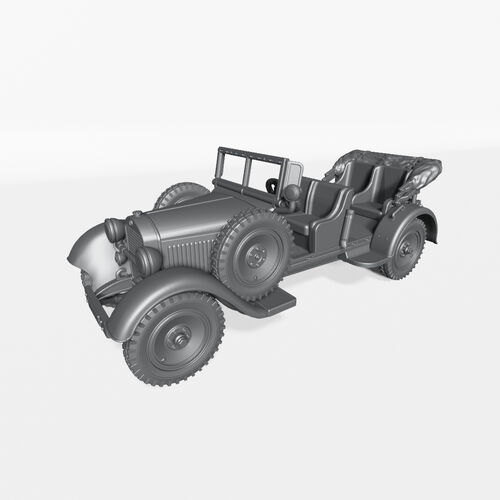 EMP3D 72011325 Mercedes Typ Stuttgart 260 Kubelwagen - zwinięty dach (3D-Printed)