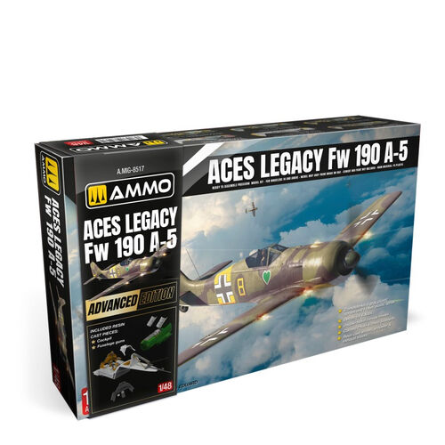 AMMO of Mig Jimenez 8517 Aces Legacy Fw 190 A-5 Advanced Edition