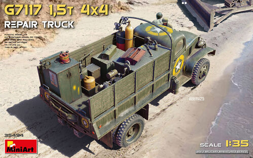 MiniArt 35494 G7117 1.5t 4×4 REPAIR TRUCK