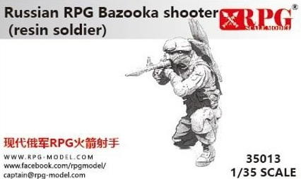RPG-MODEL UP-35013 Modern Russian RPG Bazooka Shooter