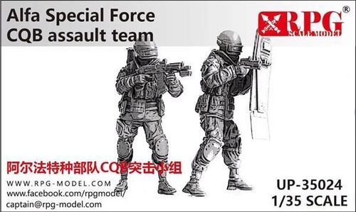 RPG-MODEL UP-35024 Alfa Special Force CQB Assault Team