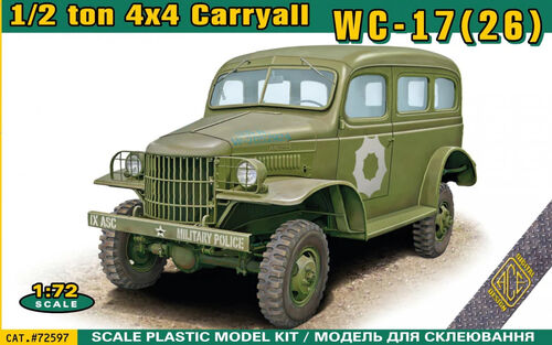 ACE 72597 Dodge 1/2 ton 4x4 Carryall WC-17(26)