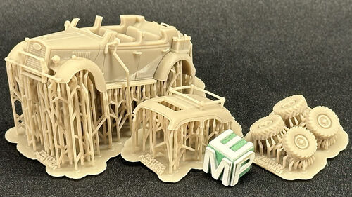 EMP3D 72011329 Ford WOA 1 (sztabowy) - z pustym bagażnikiem (3D-Printed)