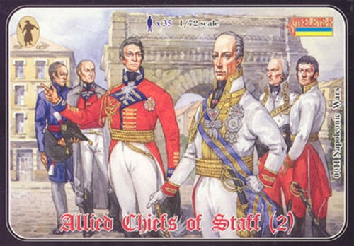 Strelets-R 01172 Allied Chiefs Of Staffs (2) (35 Figures)