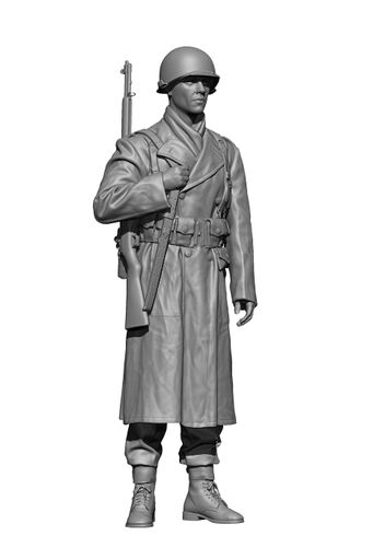 H3MODELS 48091 US WW2 Rifleman - Battle of Bulge (1 Figure)