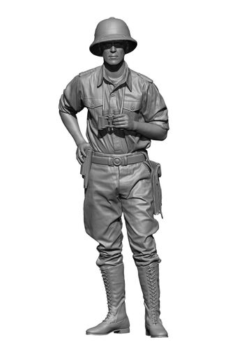H3MODELS 35093 German WW2 DAK Commander (1 Figure)