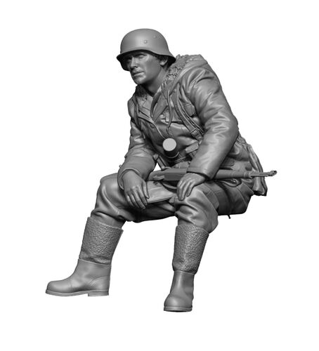 H3MODELS 35130 German WW2 Waffen SS Soldier Winter Uniform 1 (1 Figure)