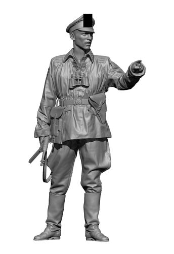 H3MODELS 16135 German WW2 Waffen SS Commander (1 Figure)