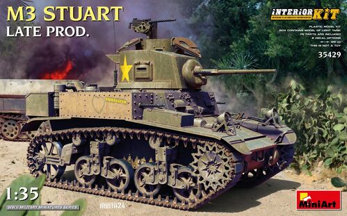 MiniArt 35429 M3 Stuart Late Prod. Interior Kit