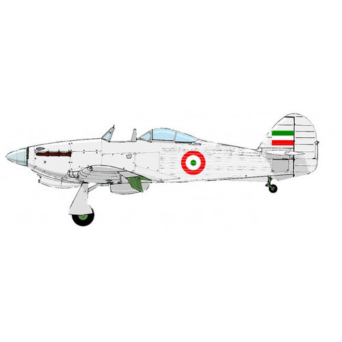 Omega Models 72233 Hawker Hurricane Mk.II.c - Training Plane (Iran)