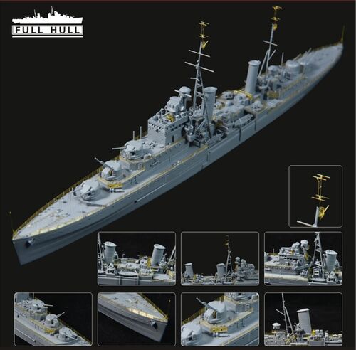 Flyhawk 1112 HMS Naiad 1940 (Dido Class Light Cruiser)