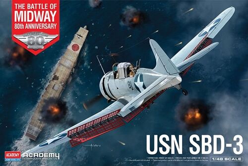 Academy 12345 USN SBD-3 'The Battle of Midway 80th Anniversary'