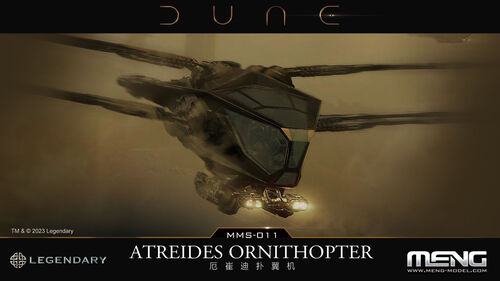 Meng Model MMS011 Dune Atreides Ornithopter