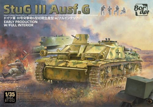 Border Model BT052 StuG III Ausf. G Early Production with Full Interior