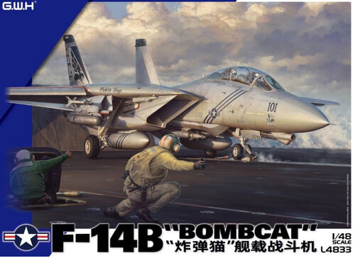 Lion Roar L4833 Grumman F-14 B Bombcat in US Navy