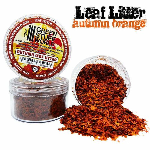Green Stuff World 1264 Leaf Litter - Autumn Orange