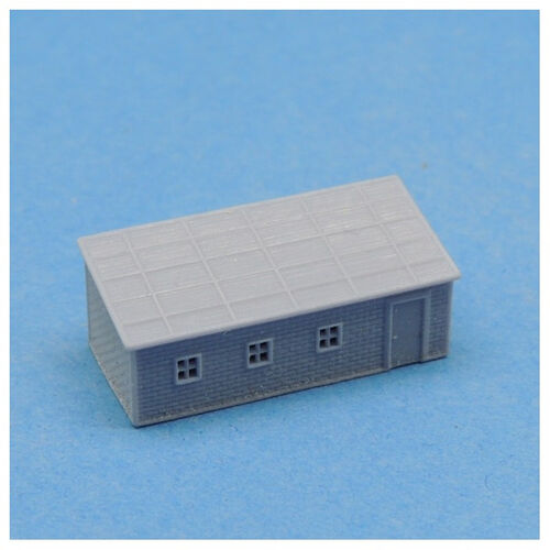 Black Cat Models DD350010b Warehouse / Workshop Wood Walls - Tarpaulin Roof (1 piece)