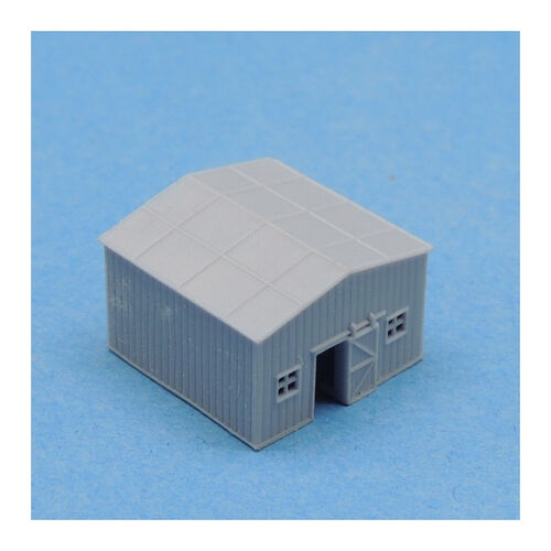 Black Cat Models DD350010f Small Square Building - Tarpaulin Roof (1 piece)